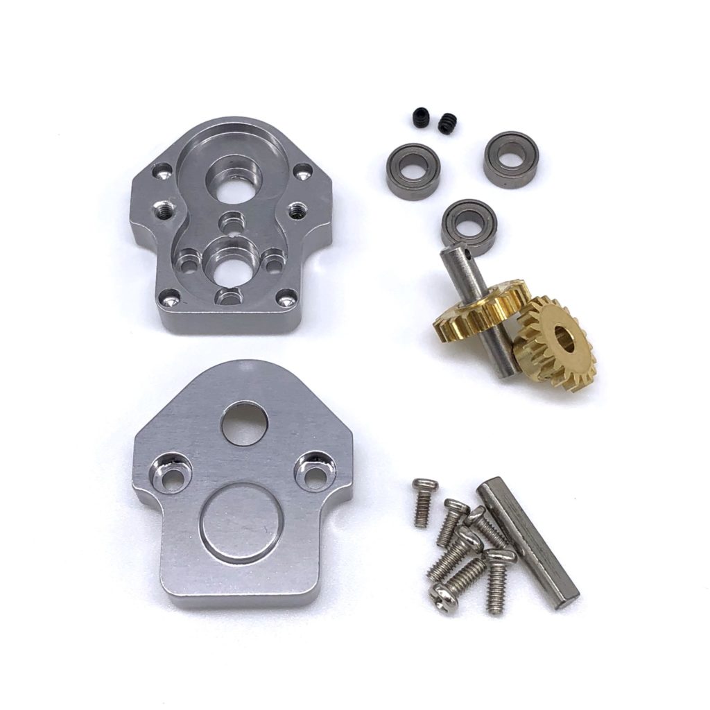 Aluminum Adjustable Chassis Set with Alloy Reverse Transmission Gearbox ...