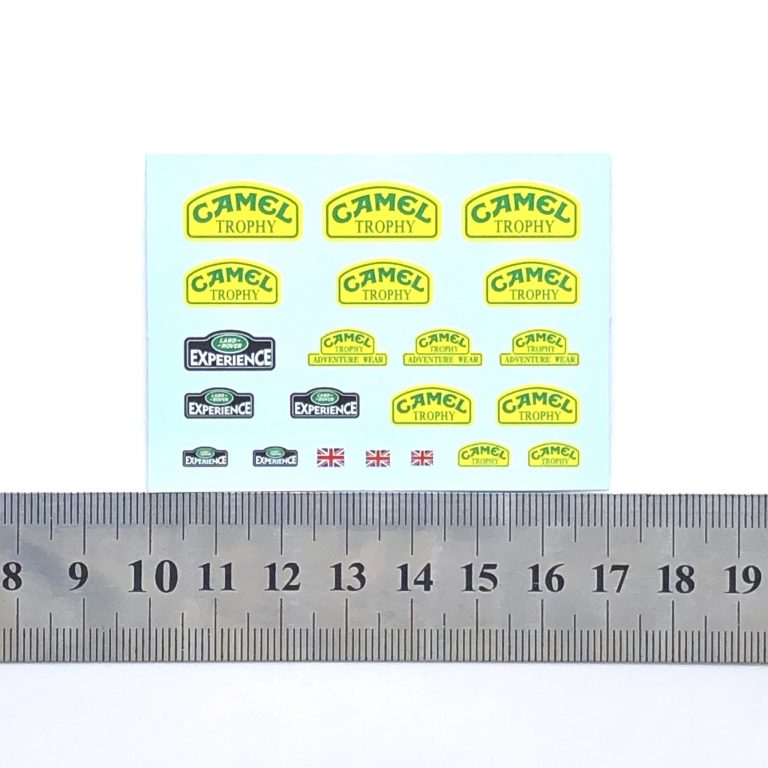 Orlandoo Hunter 1/35 Micro Crawler Defender D110 Body Decal Set – Camel ...