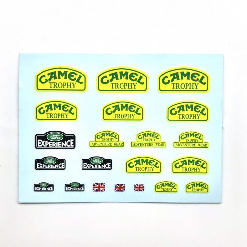 Orlandoo Hunter 1/35 Micro Crawler Defender D110 Body Decal Set – Camel ...