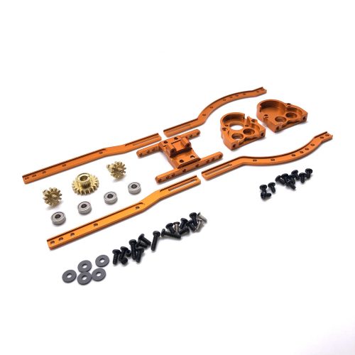 Aluminum Adjustable Chassis Set with Alloy Reverse Transmission Gearbox ...