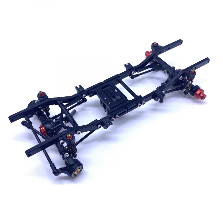 AutoRC 1/24 GK24 v4 Micro RC Crawler Full Metal Chassis Frame Kits New ...